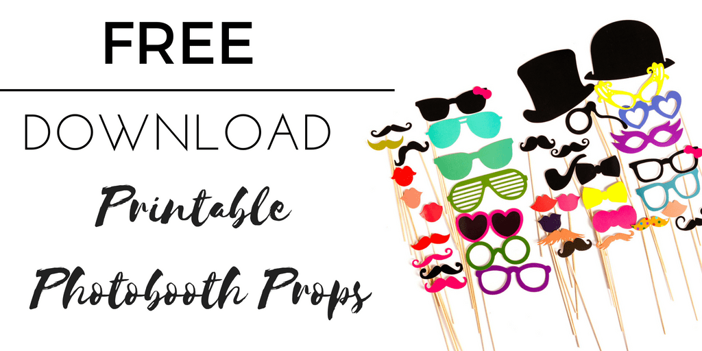 Free printable photobooth props – AllYearbooks Blog