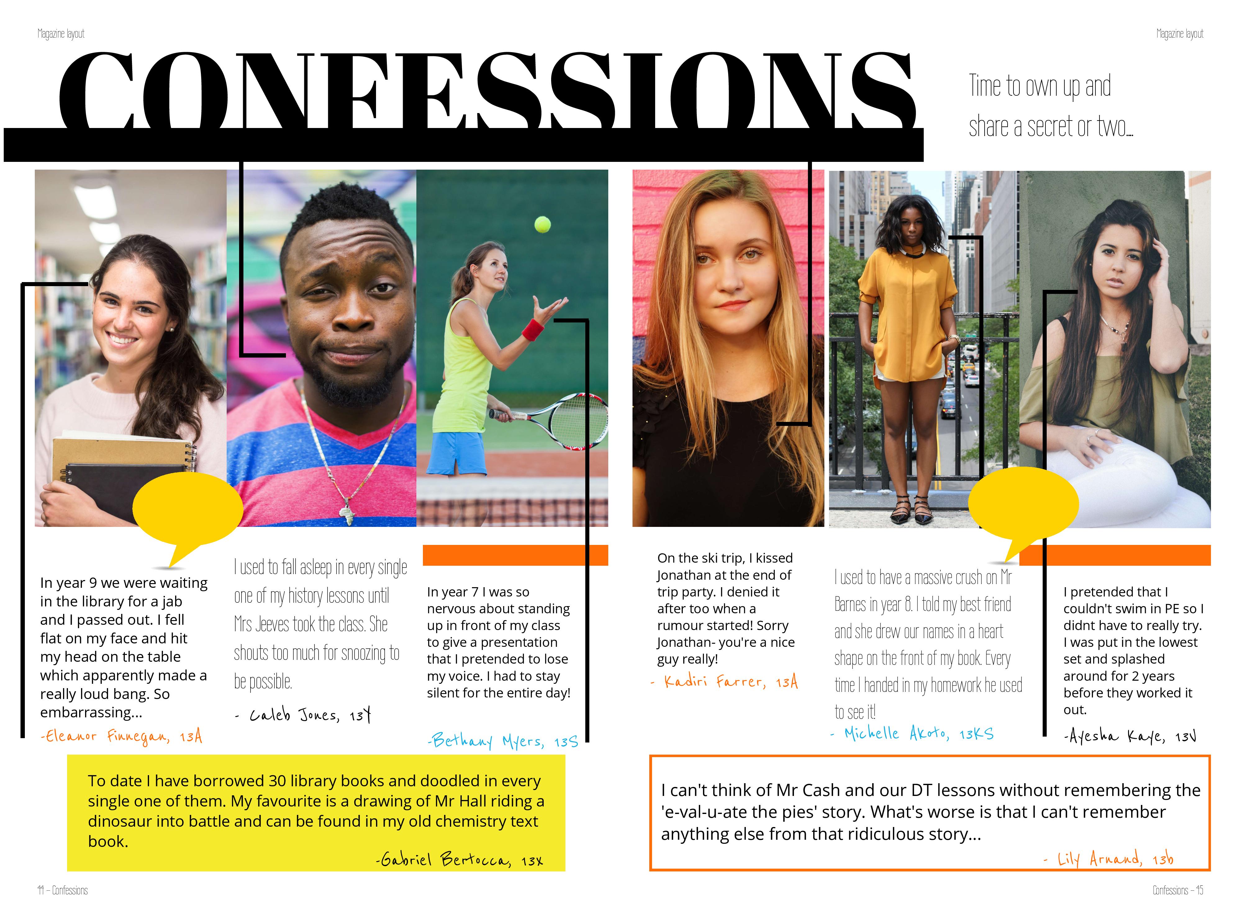 Making a confessions page… – AllYearbooks Blog